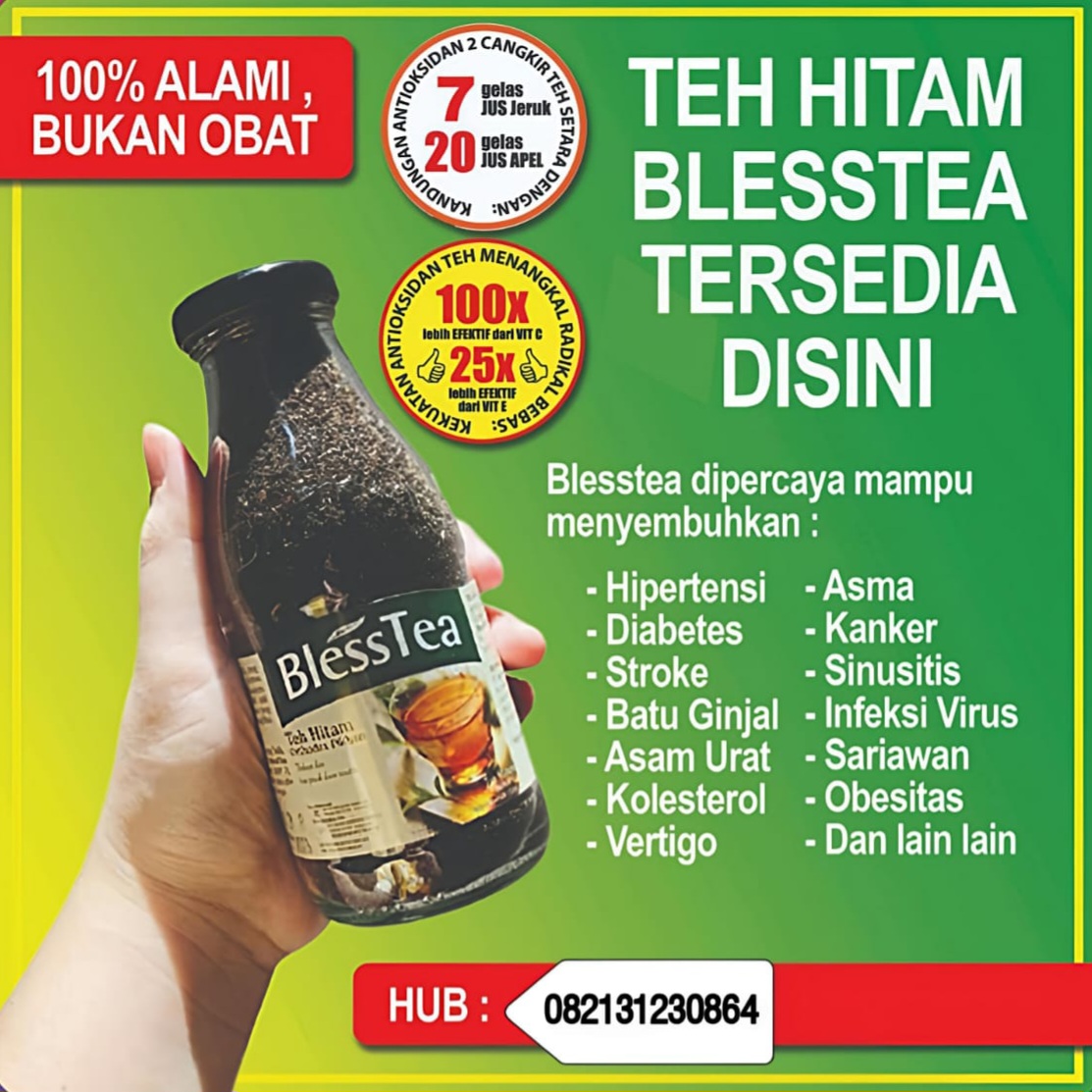 Teh Hitam Blesstea : Minuman Sehat yang Menjaga Kebugaran Tubuh dan ...